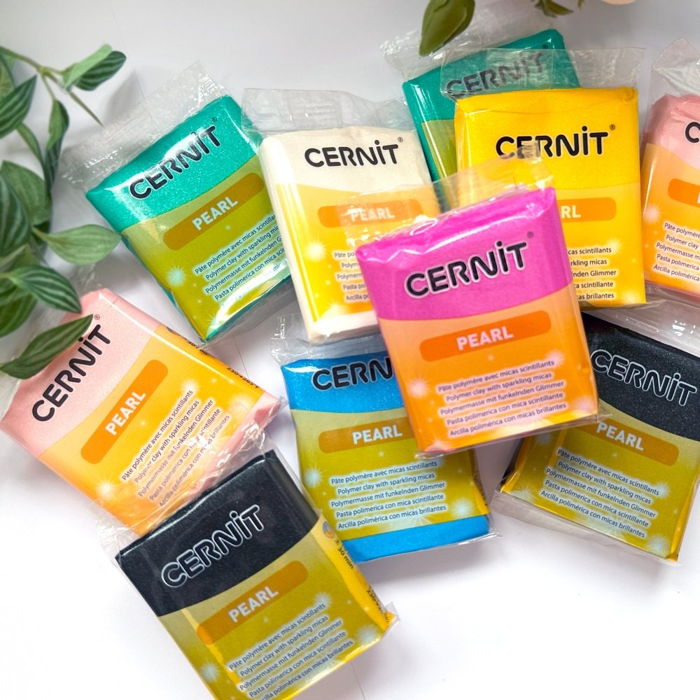 Cernit Pearl Polymer Clay - Kaly and Klay