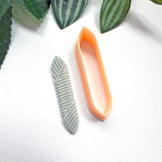 Long Point Oval Clay Cutter | Kaly and Klay