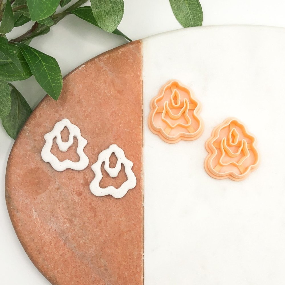 Organic Wavy Donut Clay Cutter | Single or Mirrored Set | Kaly and Klay