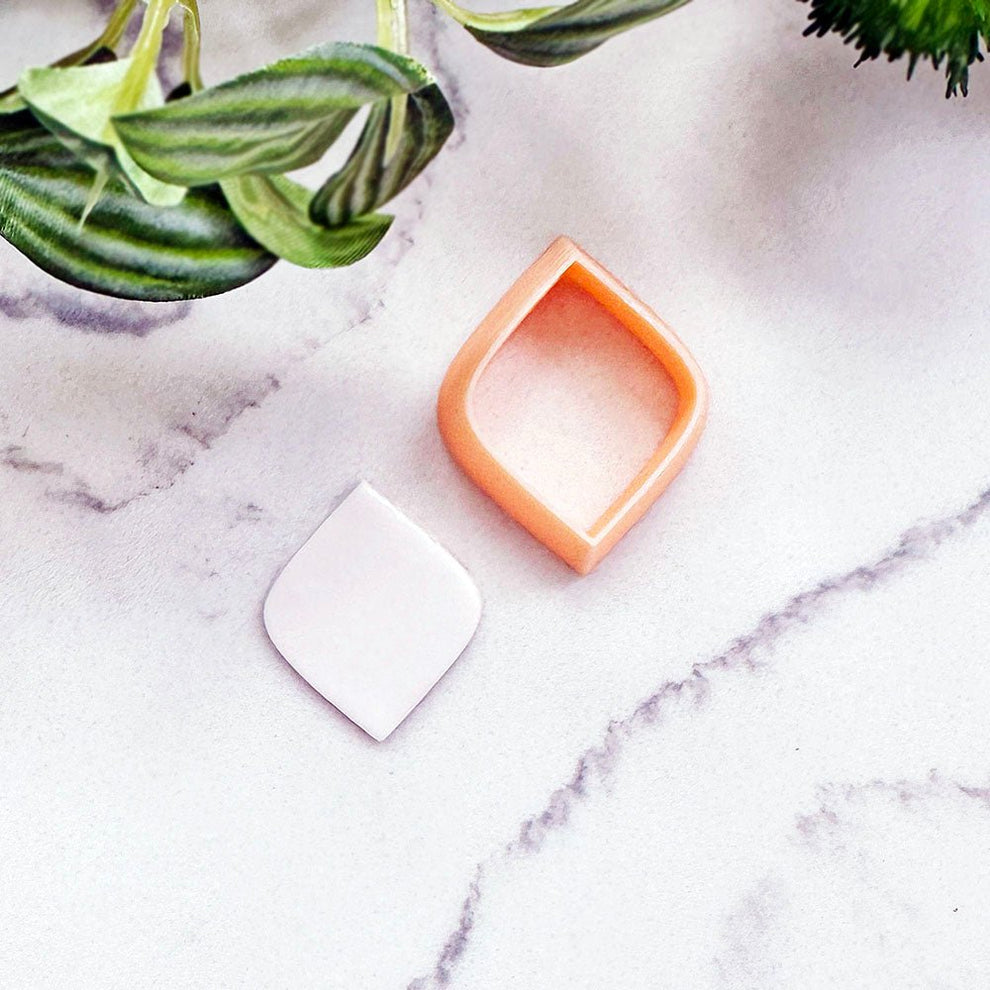 Rounded Diamond Clay Cutter | Kaly and Klay